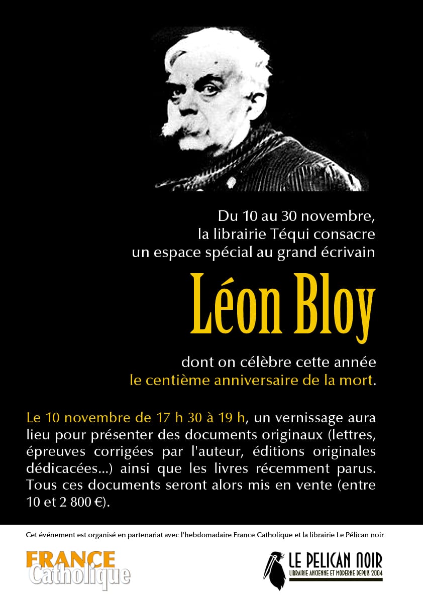 Centenaire de la mort de Léon Bloy - France Catholique